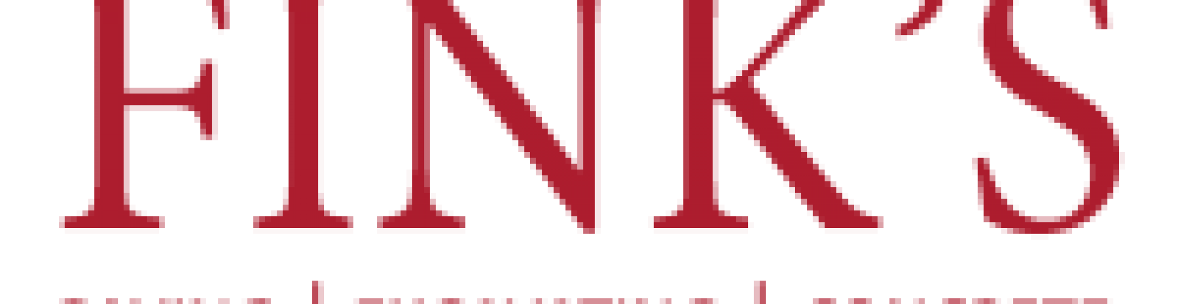 Finks_logo_no_tagline_red_reverse - Fink's Paving, Excavating & Concrete